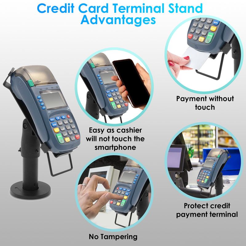 Card payment terminal stand PAX S80 | POS Valley