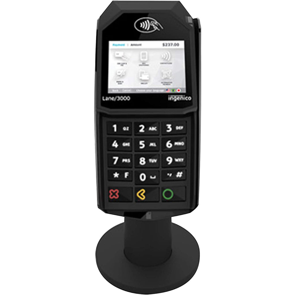 Card payment stand Ingenico Lane 3000 Desk 1500 | POS Valley