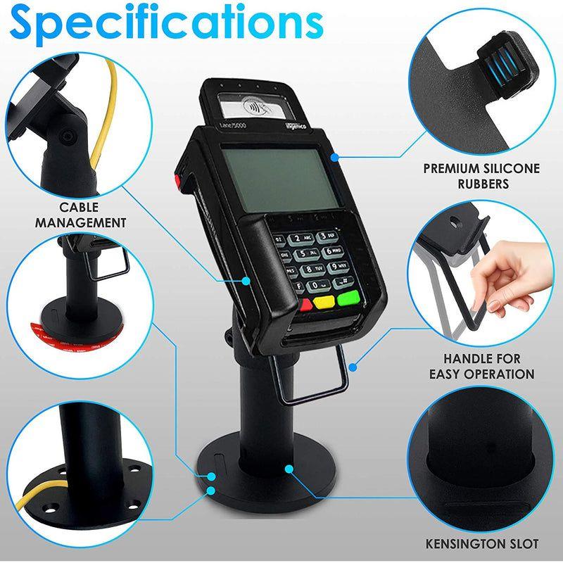 Card payment terminal stand Ingenico Lane 5000 | POS Valley